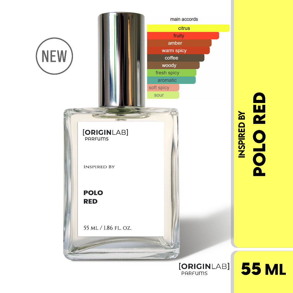 POLO-RED for Him Inspired Perfume for Men ORIGINLAB 30% Oil Rich ...