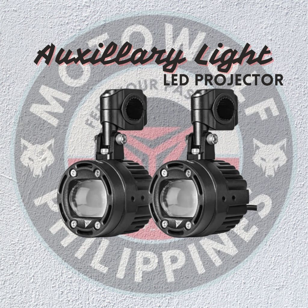 Original MOTOWOLF LED Projector Auxiliary Light 140W! | Shopee Philippines