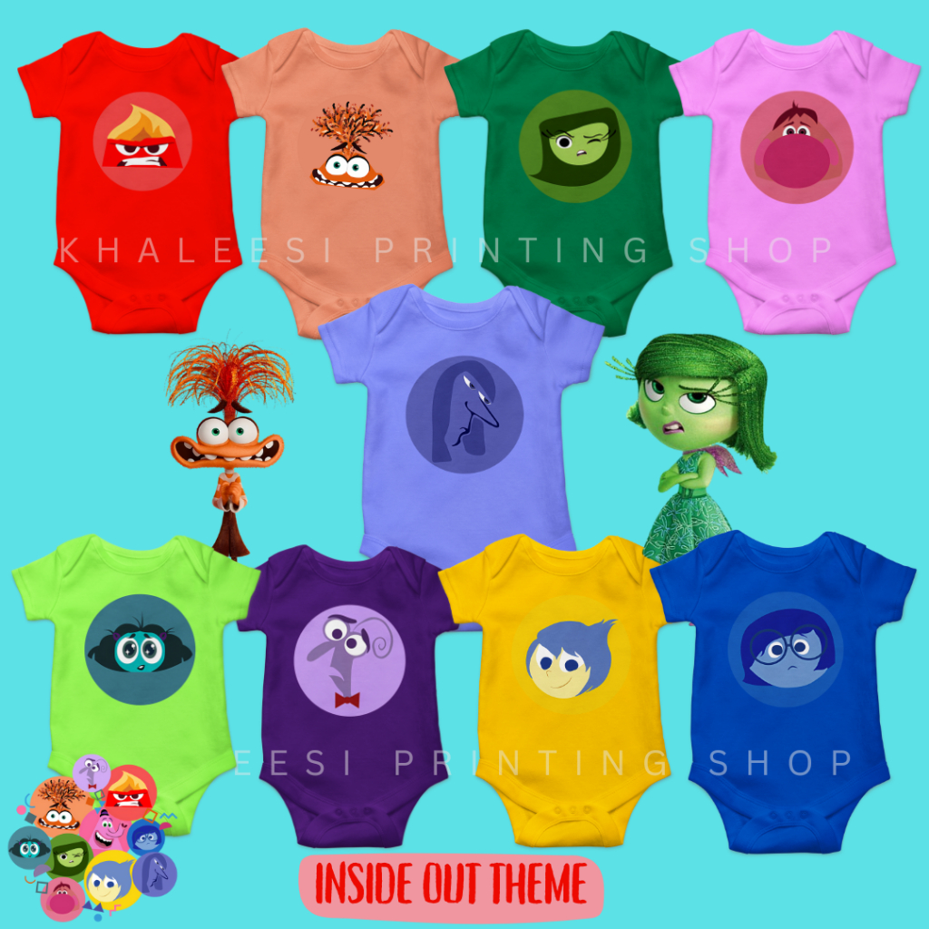 Inside Out Baby Onesie Theme | Shopee Philippines