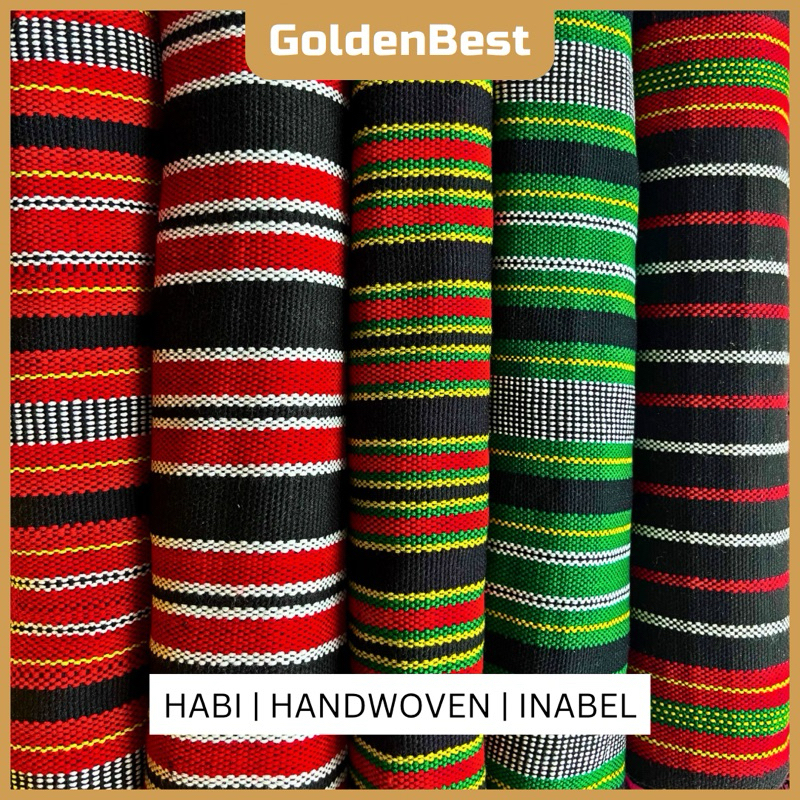 GoldenBest On Hand Original Habi Inabel Igorot Ethnic Handwoven Fabric ...