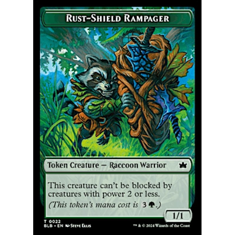 Rust-Shield Rampager (token) - BLB - MTG Cards (WotC) | Shopee Philippines