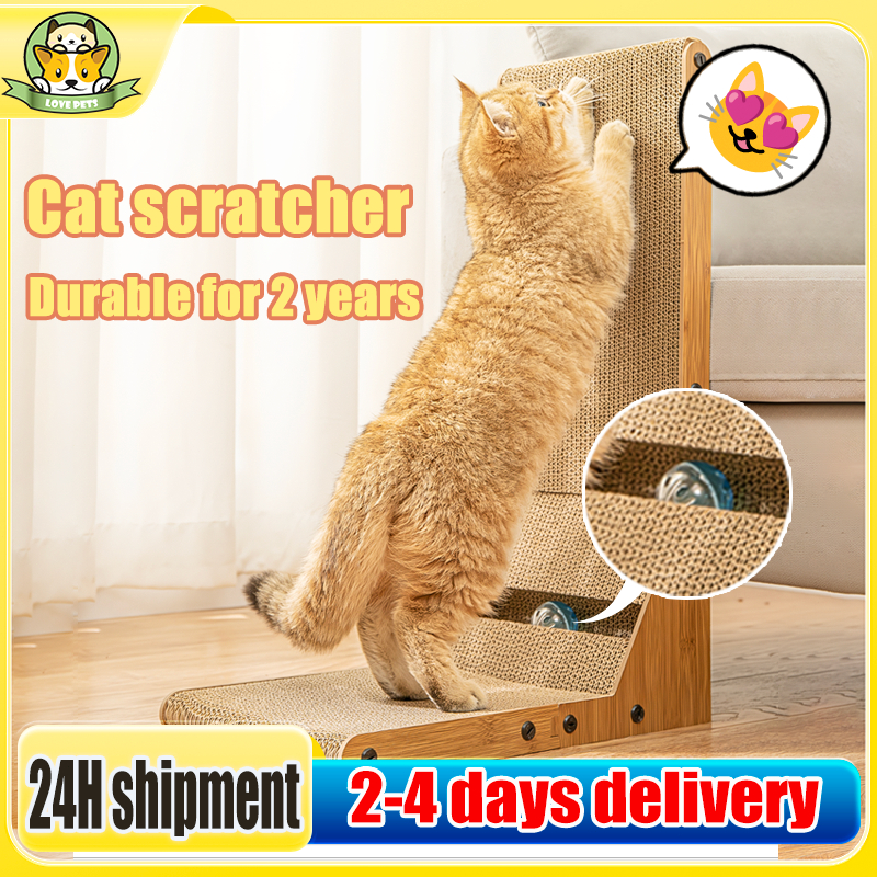 Pet Cats Detachable Cat Scratcher Board Scraper Post Cat Scratching ...