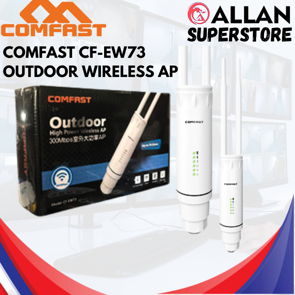 Comfast CF-EW73 300Mbps Outdoor High Power Wi-Fi Coverage AP Outdoor ...