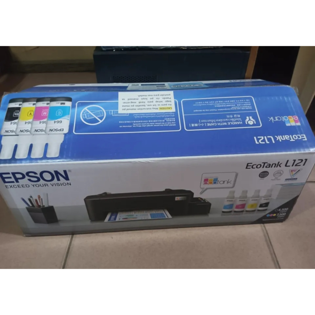 Epson L121 EcoTank Single Function Printer | Shopee Philippines