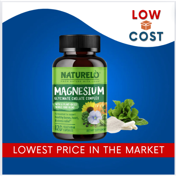 LowCostPh | NATURELO, Magnesium Glycinate Chelate Complex, 120 ...