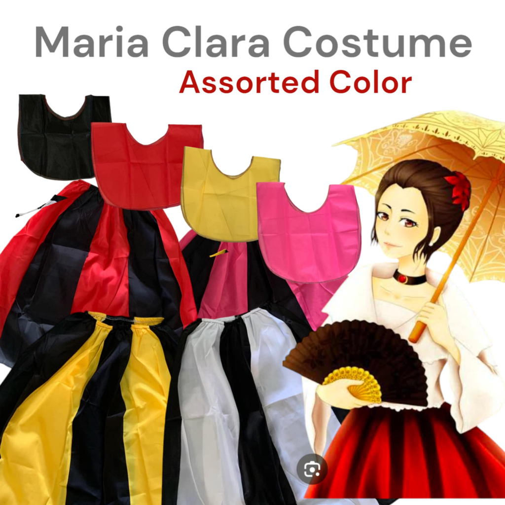 Ls Mari Clara Nylon Set BBS'S FILIPINIANA COSTUME/KASUOTANG FILIPINO ...