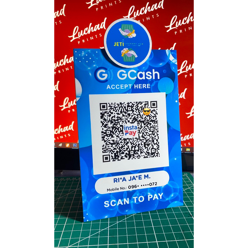 Gcash Sintra board standee - Gcash qr sintraboard standee - Gcash ...