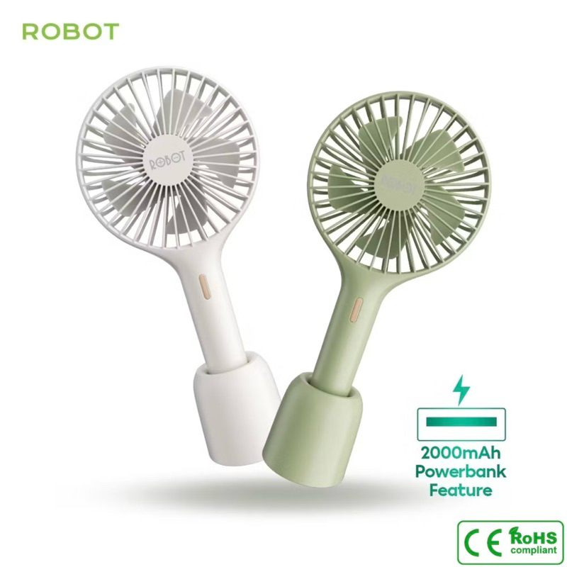 Robot RT-BF17 Handheld fan with Powerbank function | Shopee Philippines