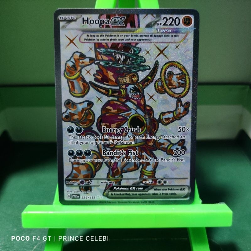 Pokemon TCG - Hoopa ex Full Art Tera | Shopee Philippines