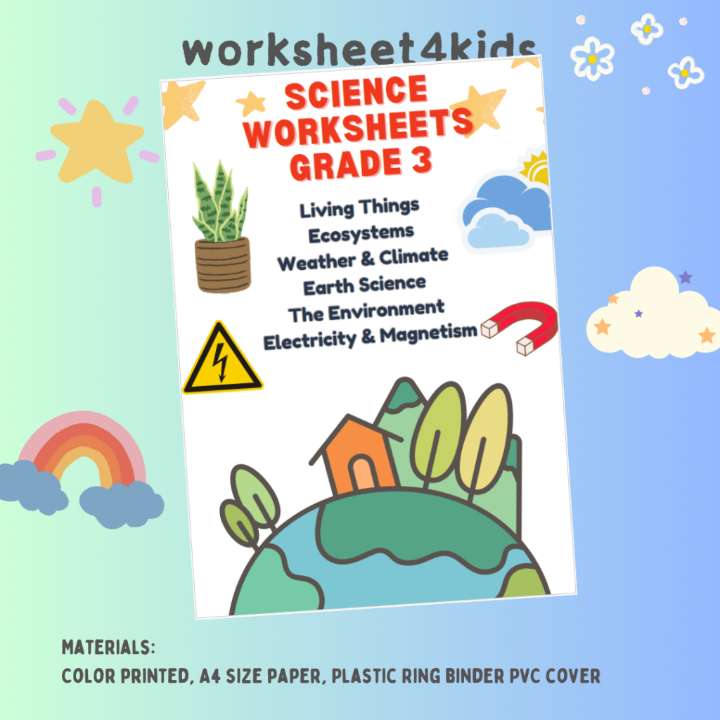 Grade 3 Science Workbook 74 pages (1 page acticity) | Shopee Philippines