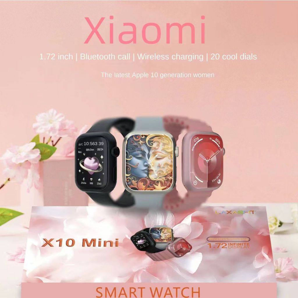 Xiaomi Smart Watch X10 Mini Watch With Bluetooth Wireless Calling HD ...