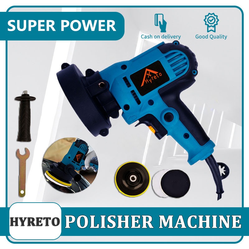 Electric Car Polisher 800W Buffing Machine Auto Car Polishing Waxing ...