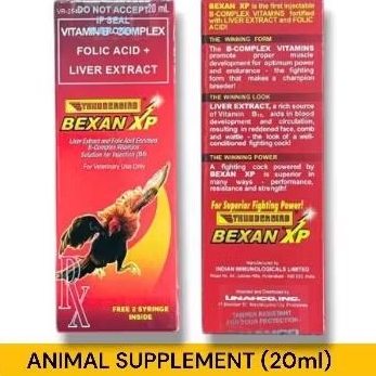 THUNDERBIRD BEXAN XP B-COMPLEX + FOLIC ACID + LIVER EXTRACT (20ml ...