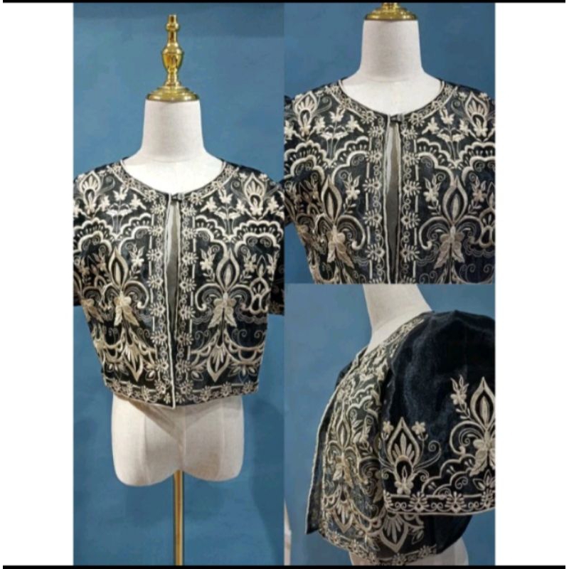 Bolero Highend Mestiza Blouse with embro | Shopee Philippines