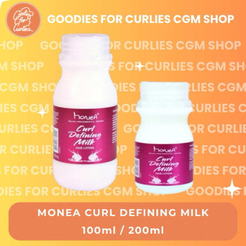 Monea Curl Defining Milk Hair Lotion | Shopee Philippines