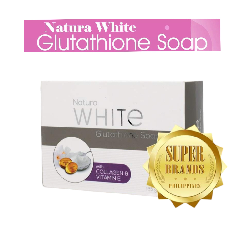 UNO NATURA WHITE GLUTATHIONE SOAP with COLLAGEN and VITAMIN E 135g ...