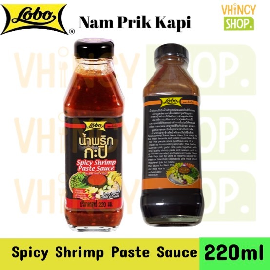 Thai Shrimp Paste Sauce Lobo Thai Spicy Shrimp Paste Sauce (Nam Prik ...