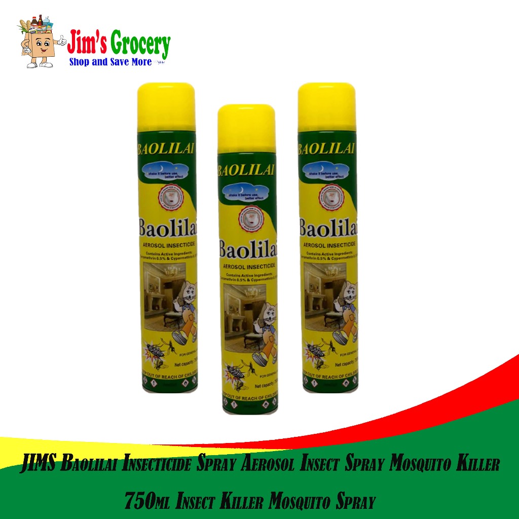 JIMS Baolilai Insecticide Spray Aerosol Insect Spray Mosquito Killer ...