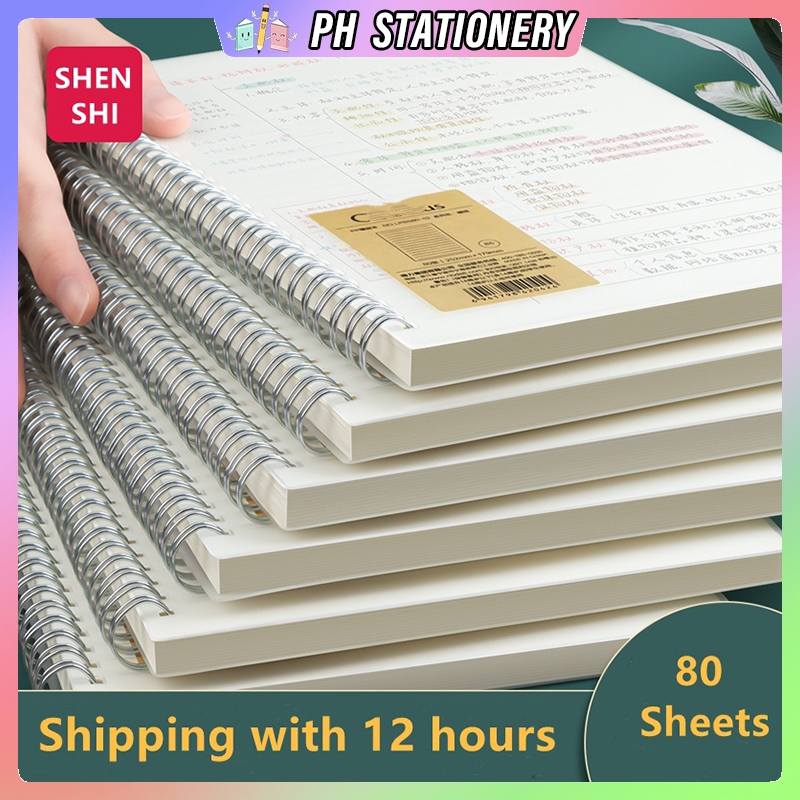 B5 A4 A6 Muji Spring Notebook Thickened Notebook For High School High ...