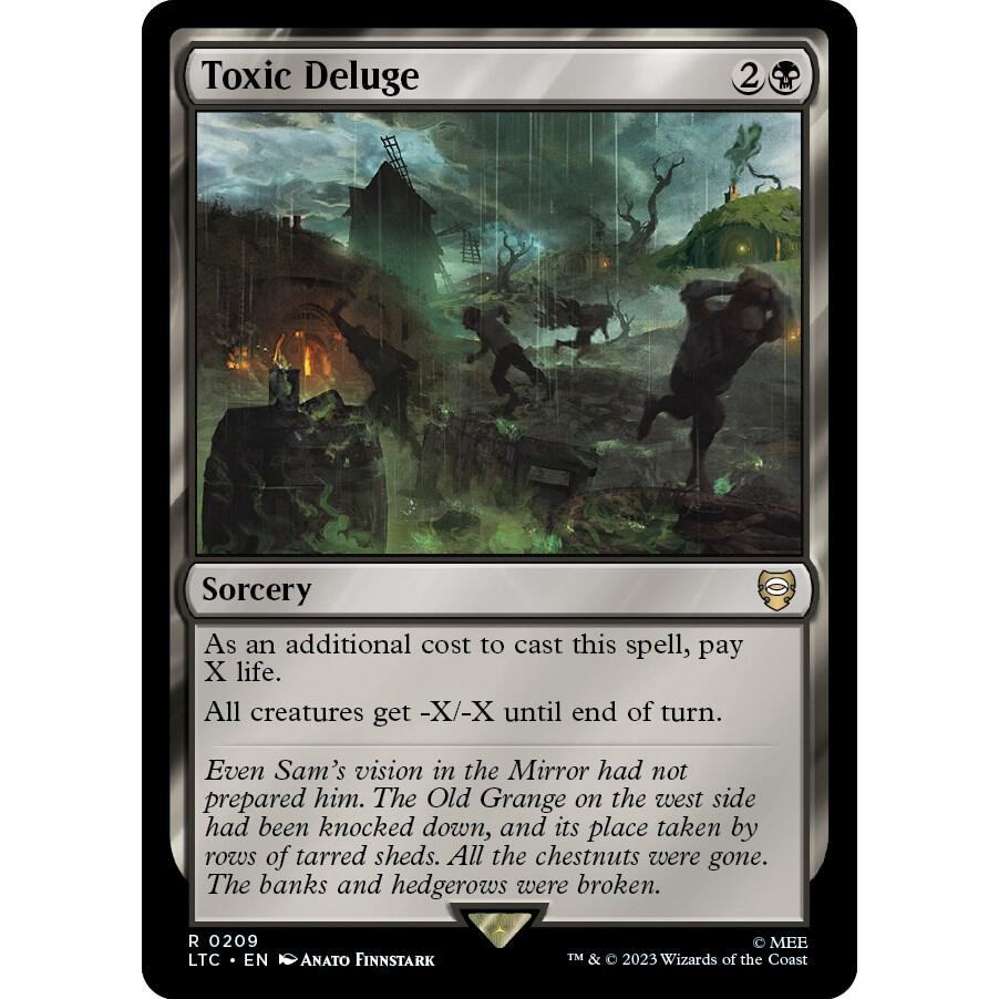 Magic: The Gathering | Toxic Deluge | Commander: The Lord of the Rings ...