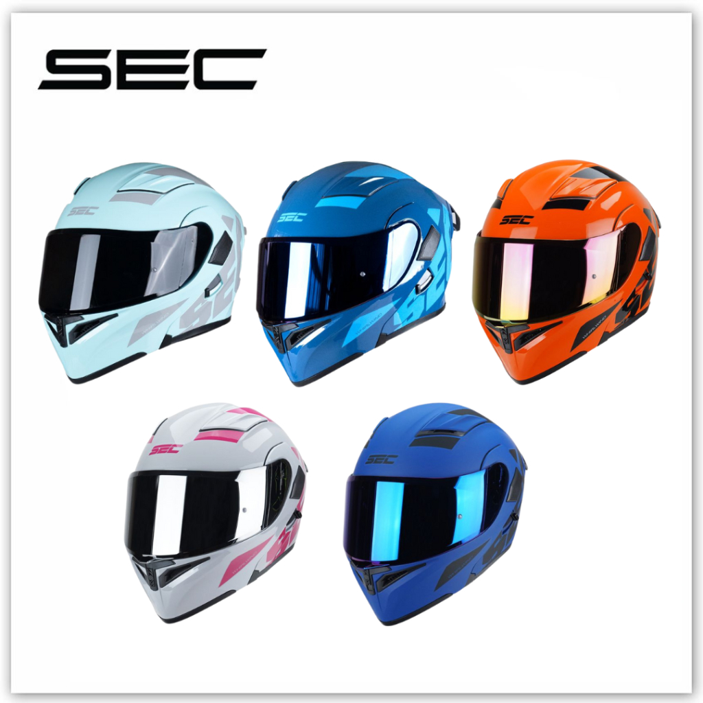 Sec Modular Helmet for Motorcycle - Whirlwind Solid Gloss/Matte (XS-XL ...