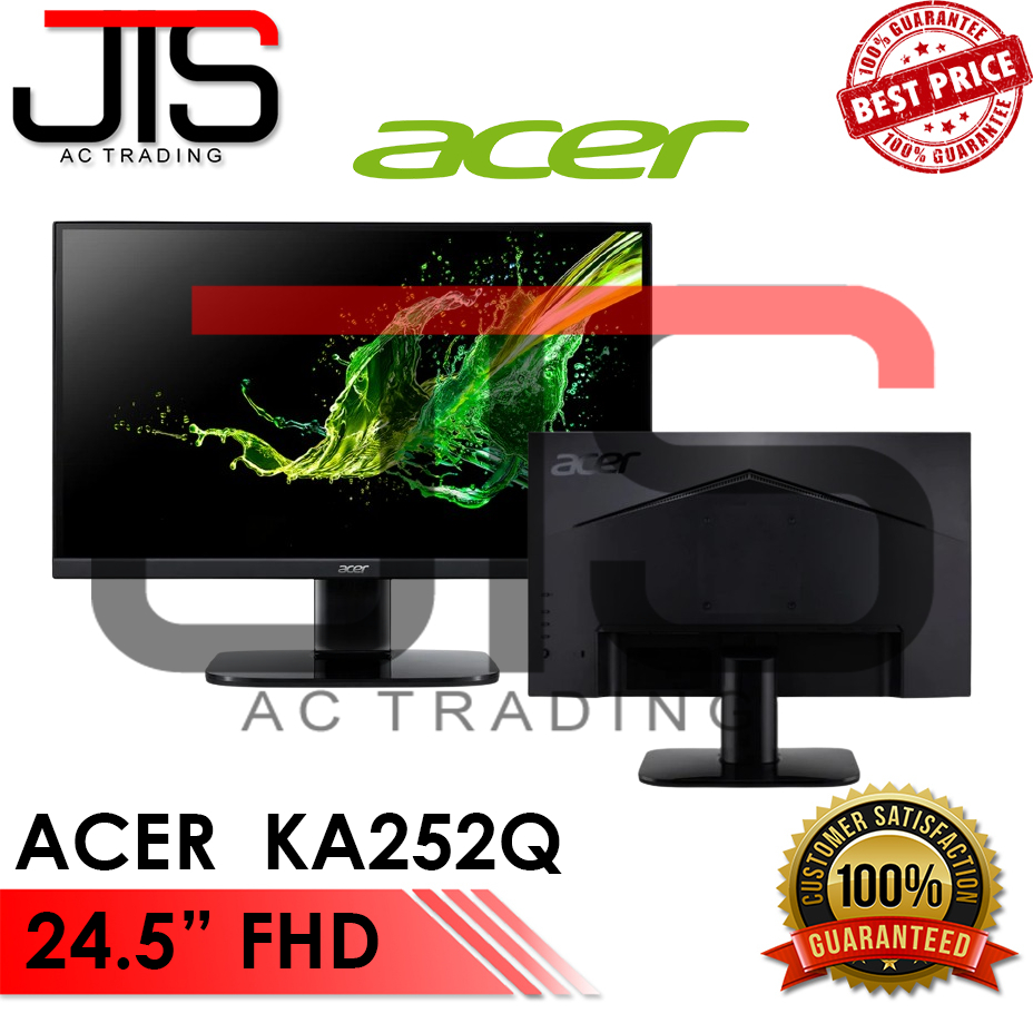 Acer KA252Q 24.5" FHD (1920x1080) IPS 100Hz Free Sync 1MS VRB LCD ...
