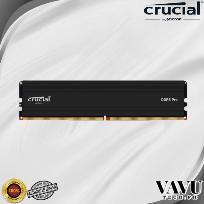 Crucial Pro 24GB DDR5 5600mhz Single Stick Desktop Memory | Shopee ...