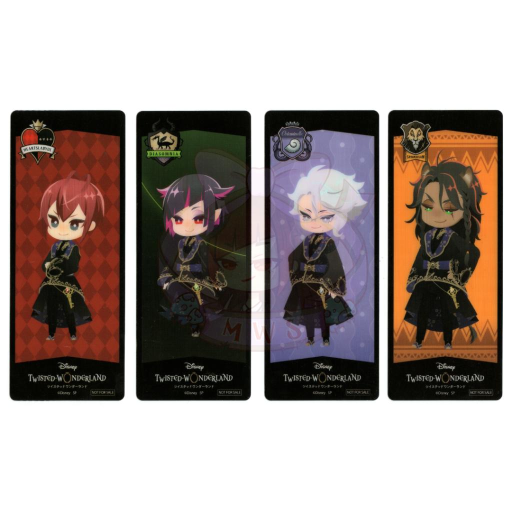 Disney Twisted Wonderland Animate Fair Clear Bookmark | Shopee Philippines