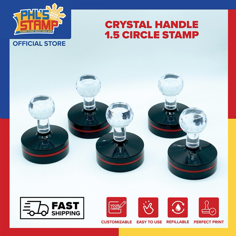 PERSONALIZED 1.5inch WATERPROOF STAMP | Shopee Philippines