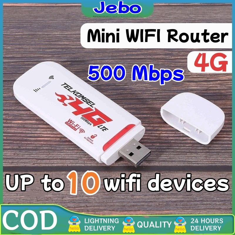 4G LTE Pocket WIFI Modem Mifi USB 500Mbps portabel WiFi Hotspot Unlock ...