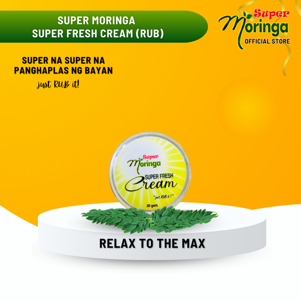 Super Moringa Super Fresh Cream (rub) | Shopee Philippines