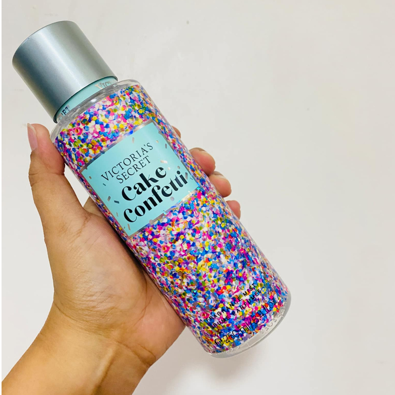 Cake confetti Victoria's secret Fragrance mist with barcode 250ml ...