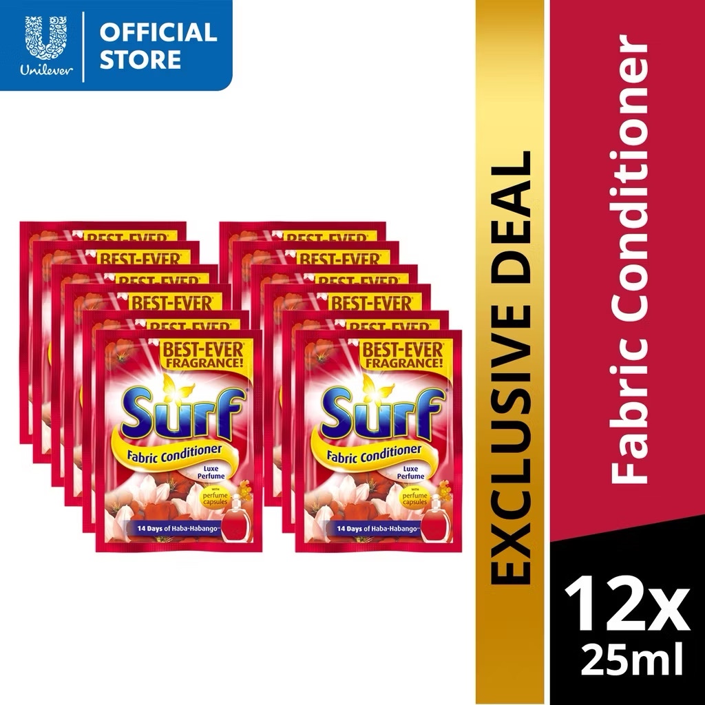 SURF FABRIC CONDITIONER LUXE PERFUME - RED | Shopee Philippines