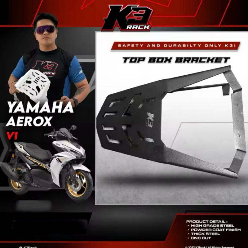 K3 Rack Bracket for Aerox V1 | Shopee Philippines