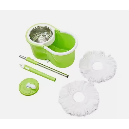 Mop for floor 360° Rotating map cleaning with spinner mop with squeezer ...