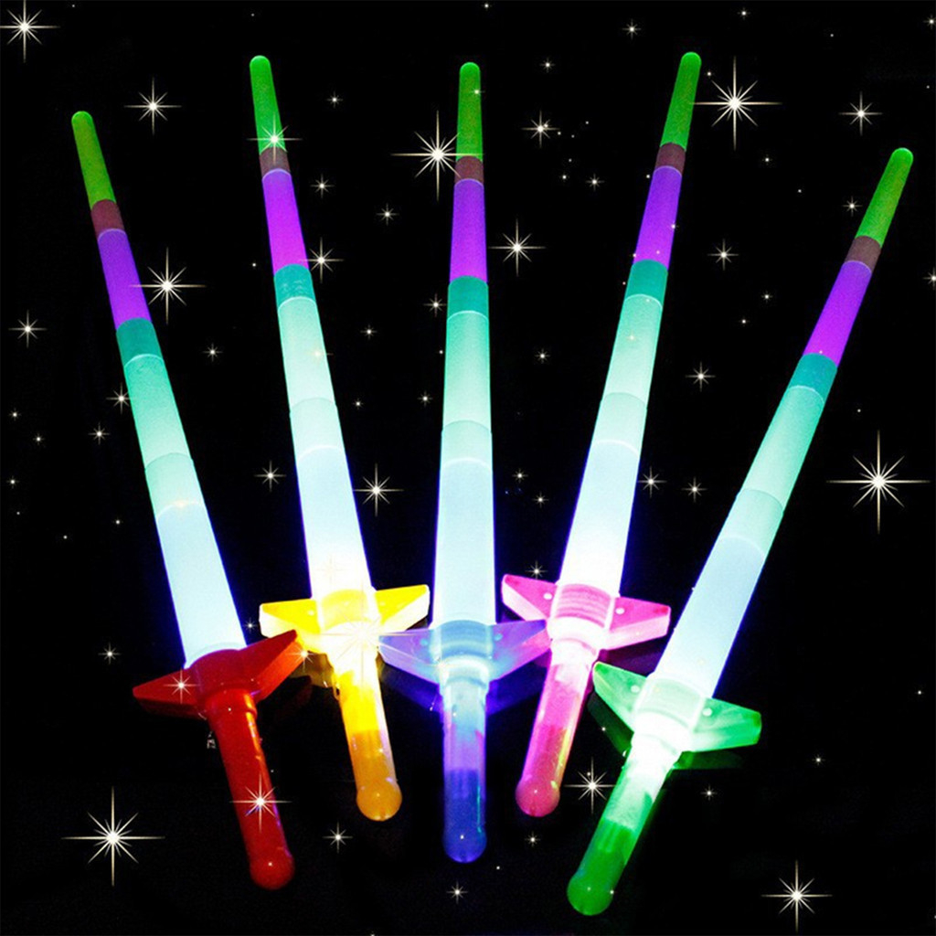 FELICE LED GLOW STICK SWORD LIGHT UP FLASHING LED TOY | Shopee Philippines