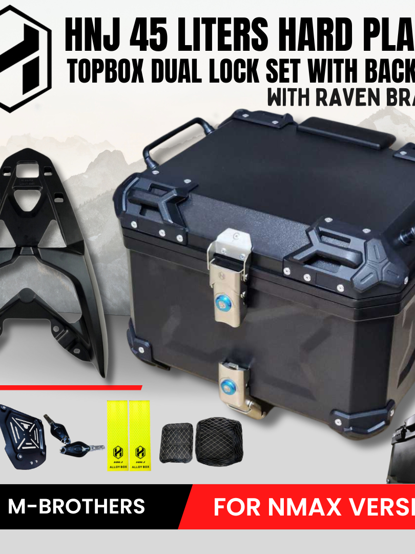 Raven Bracket Topbox Set 30/32/36/45 Liters for Nmax Version 1 | Shopee ...