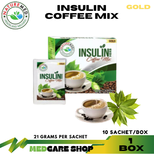 NatureMed Insulin Coffee | 21Grams | 10 Sachet 1 BOX | Shopee Philippines
