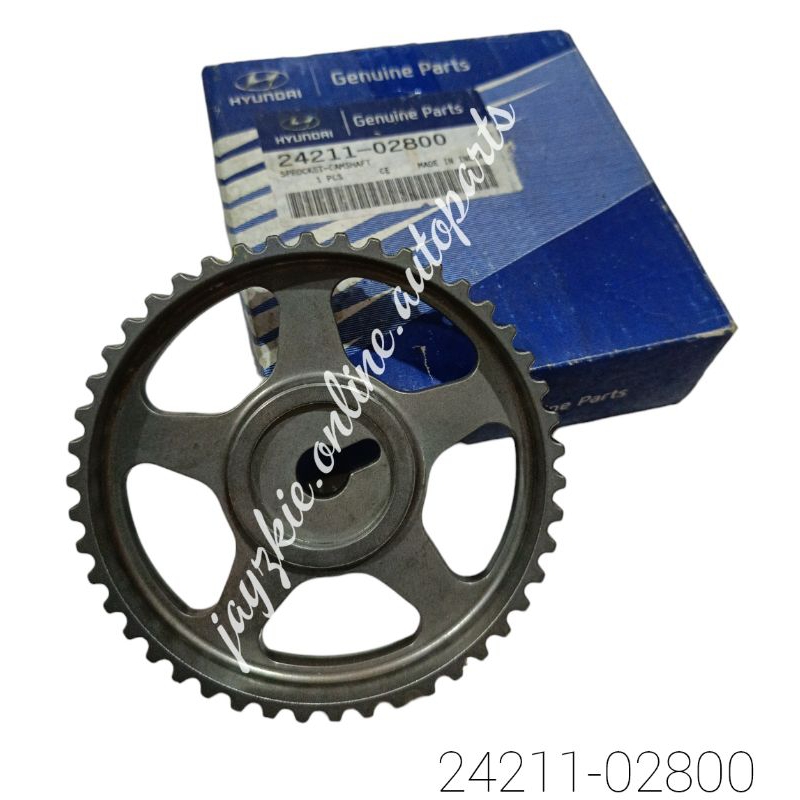 2421102800 CAMSHAFT SPROCKET GENUINE HYUNDAI GETZ i10 (24211-02800 ...