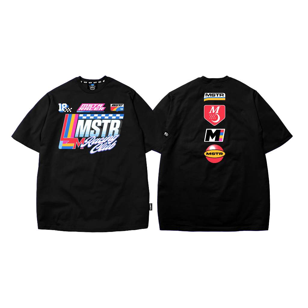MSTR CO. - RACING CLUB COLLECTION "RAZE" Men T-Shirt (Black) | Shopee ...