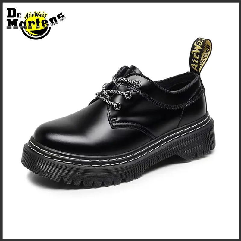 Dr. Martens Genuine Women's Leather Shoes Thick Sole Casual Leather ...