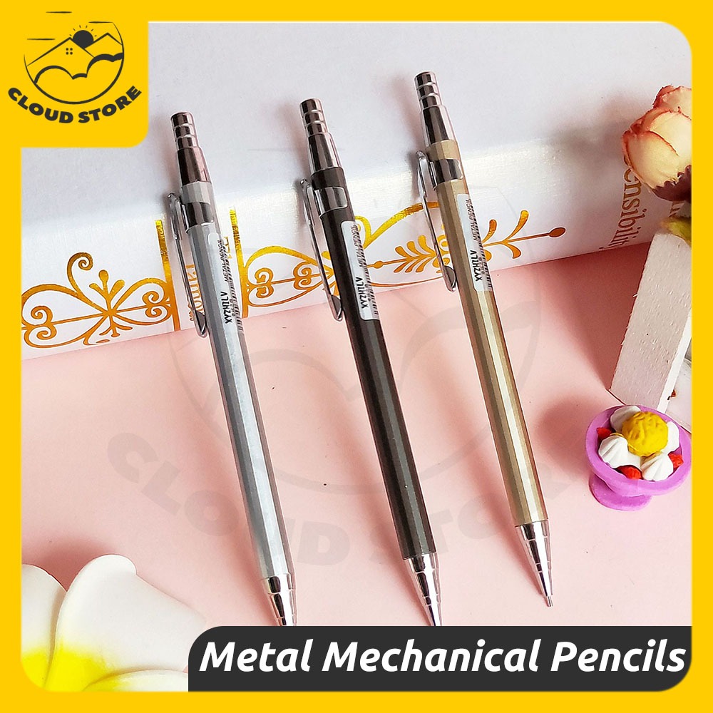 Lead Mechanical Pencils for Writing & Drawing 0.5mm/0.7mm Mechanical ...