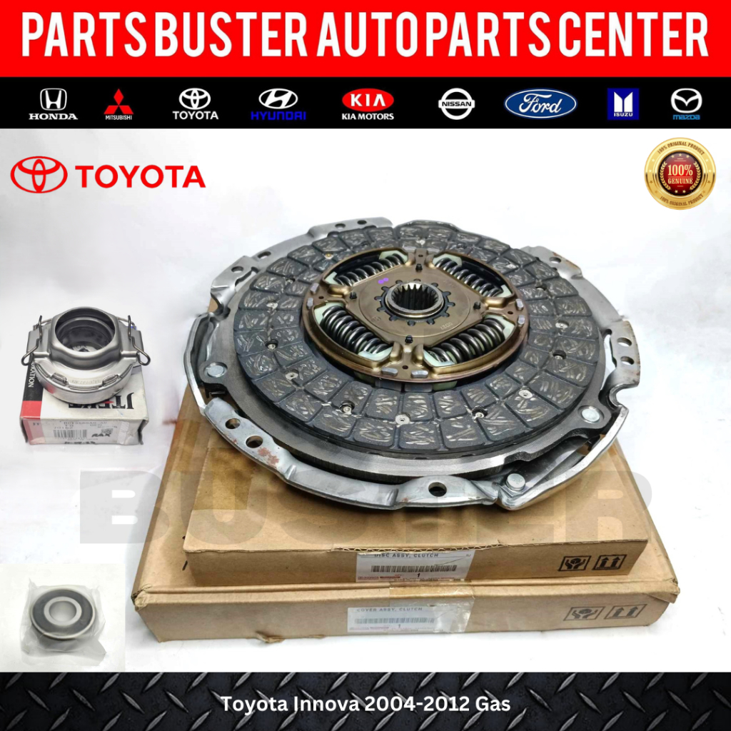 Genuine Toyota Clutch Kit Set for Toyota Innova 2004-2012 Gas - Toyota ...