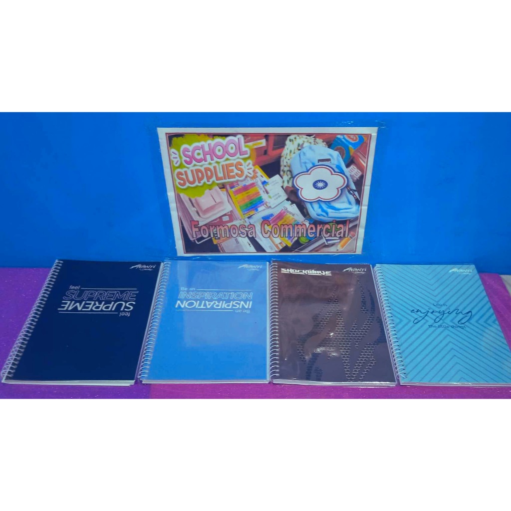 Avanti Spiral Notebook with Cover per Piece | Shopee Philippines