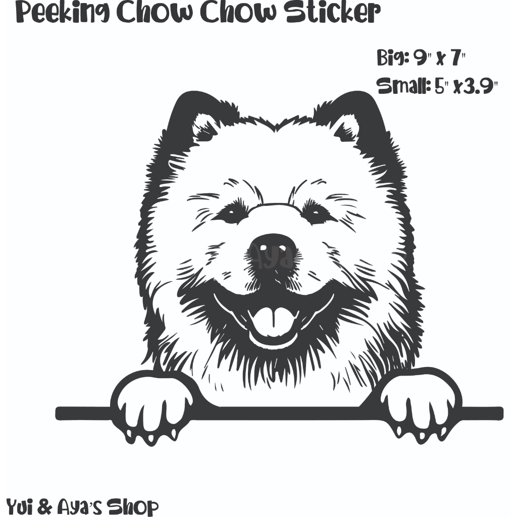 peeking dog, peeking cat, peeking groot car laptop waterproof vinyl ...