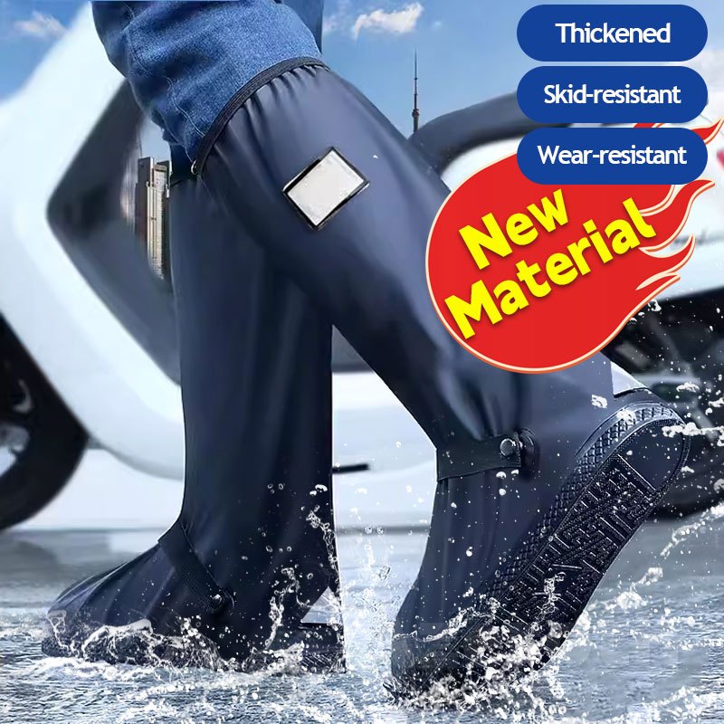 Shoes Cover for Rain Protector Anti Slip Thickened Waterproof Silicon ...