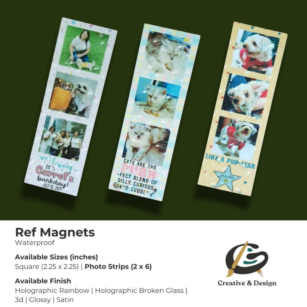 Personalized Photo Strip Ref Magnet | Shopee Philippines