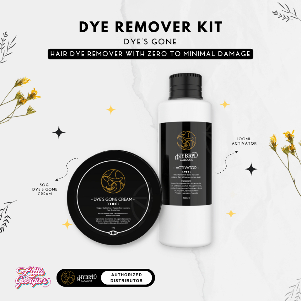 Hybrid Colours Dye's Gone [Organic, Zero to Minimal Damage, Dye Remover ...