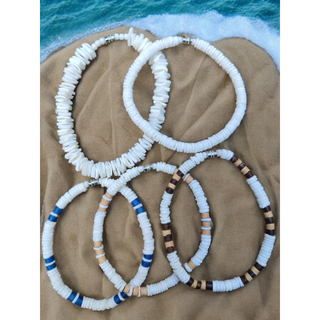 UMODE Hawaiian Beach official White Puka Shell
