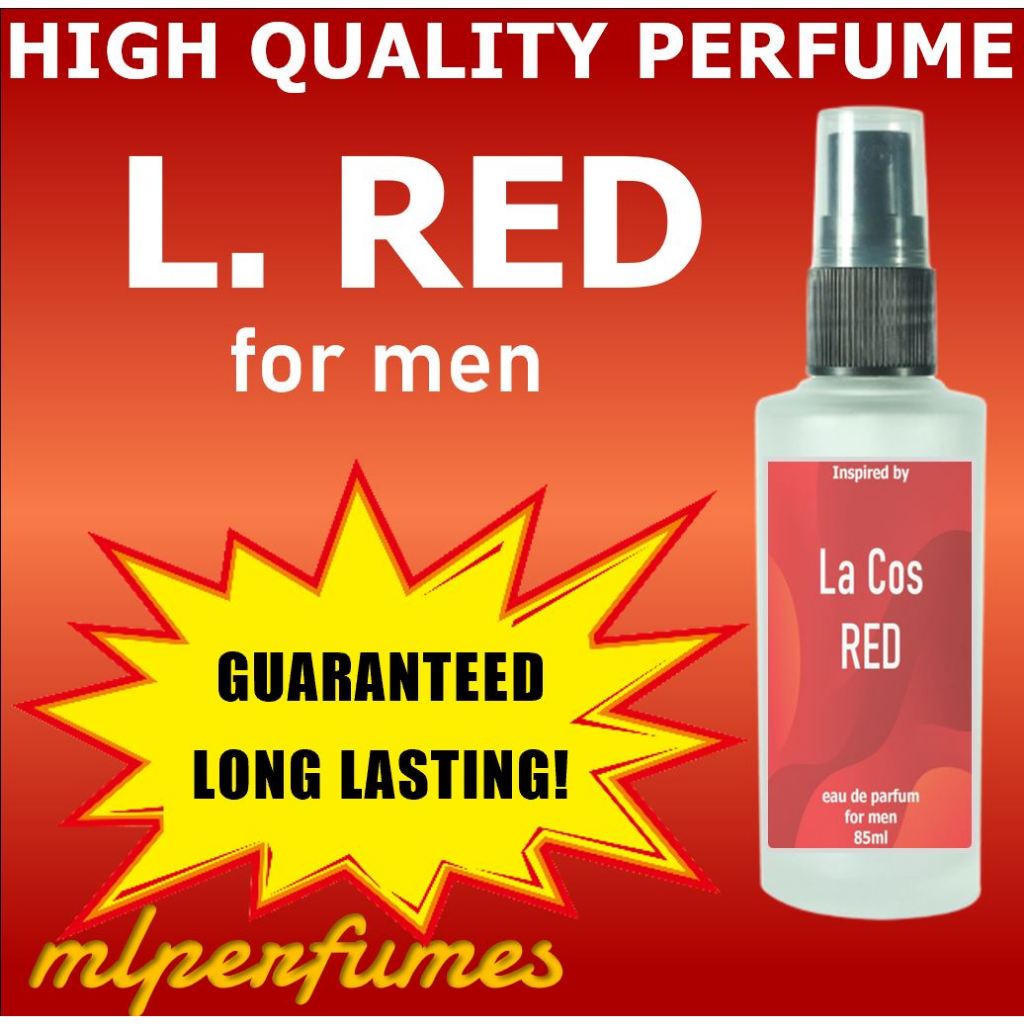 La coste Red Perfume for men long lasting 24 Hours Oil Based Inspired ...